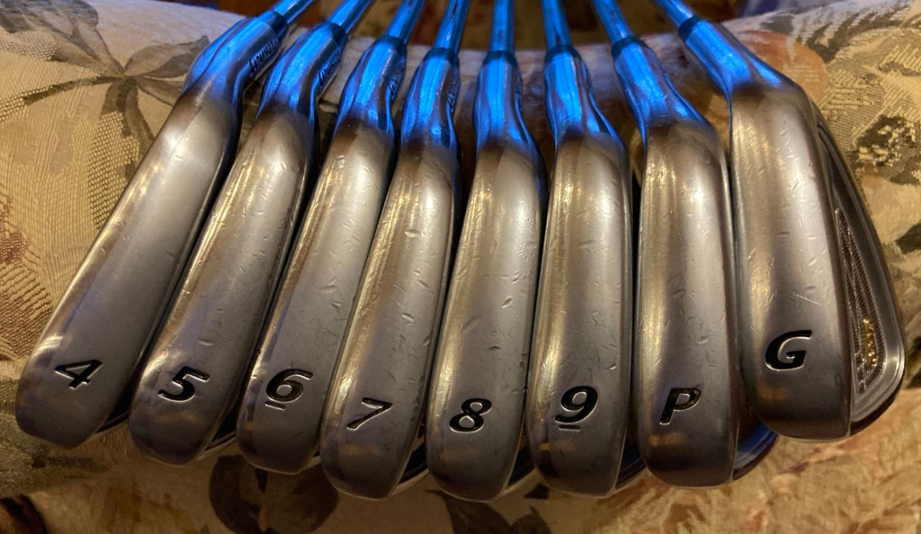 Adams Idea CMB irons 4-GW Really nice condition Rifle 6.5 shafts STD ...