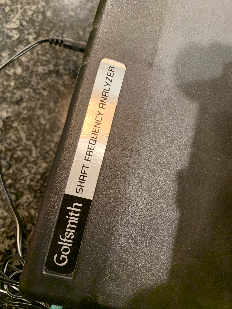 Golfsmith loft and lie bending machine and shaft frequency analyzer ...