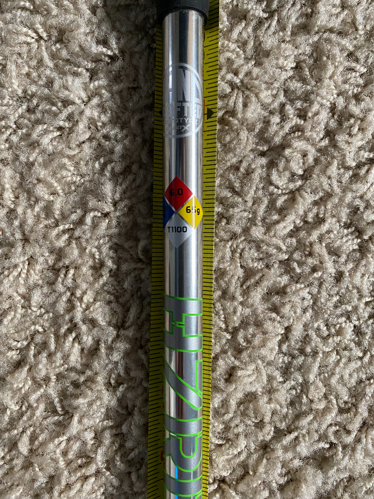 Garmin Approach S60 and Handcrafted HZRDUS T1100 6.0 COBRA Driver Shaft ...