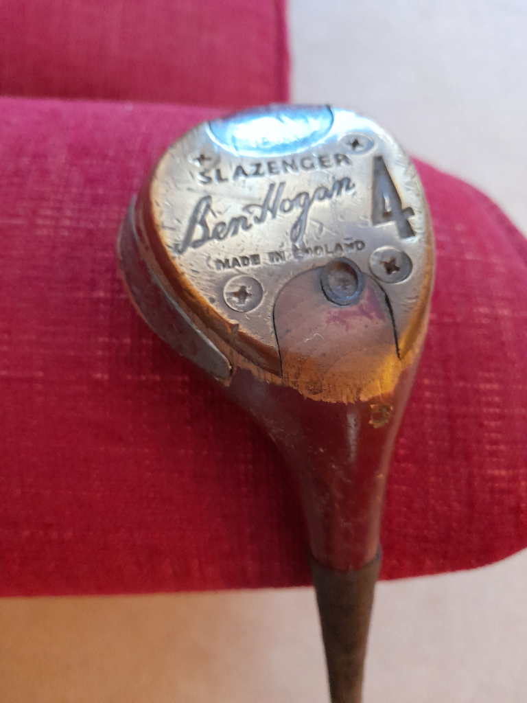 Slazenger Ben Hogan Precision Irons - Serial: 102 - Hickory, Persimmon ...