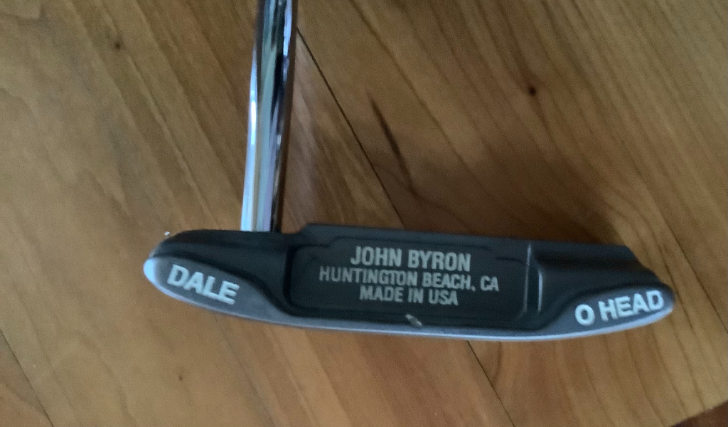 John Byron Dale O Head Putter - For Sale Archive-For Feedback Reference ...