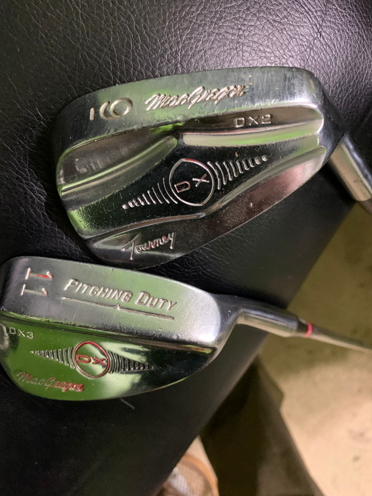 1964 MacGregor DX irons - Hickory, Persimmon and Classic Clubs - GolfWRX
