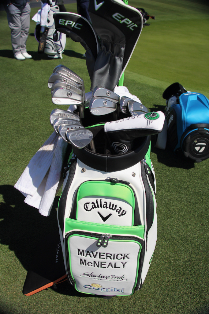 Maverick McNealy's custom 1 of 1 Callaway Apex MB irons - 2021 Players ...