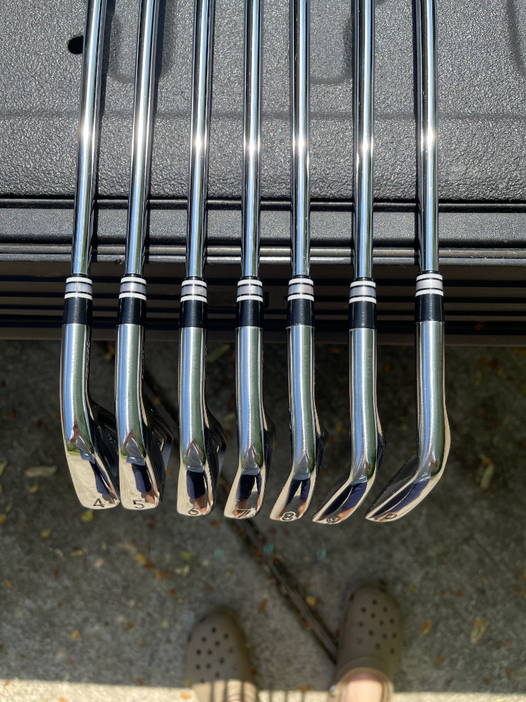T100 irons 4-P Project X 6.0, custom BB&F ferrules! Plus a masters ...