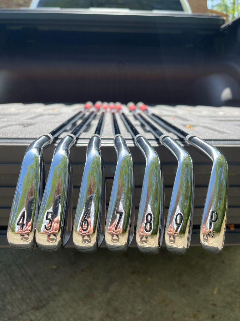 T100 irons 4-P Project X 6.0, custom BB&F ferrules! Plus a masters ...