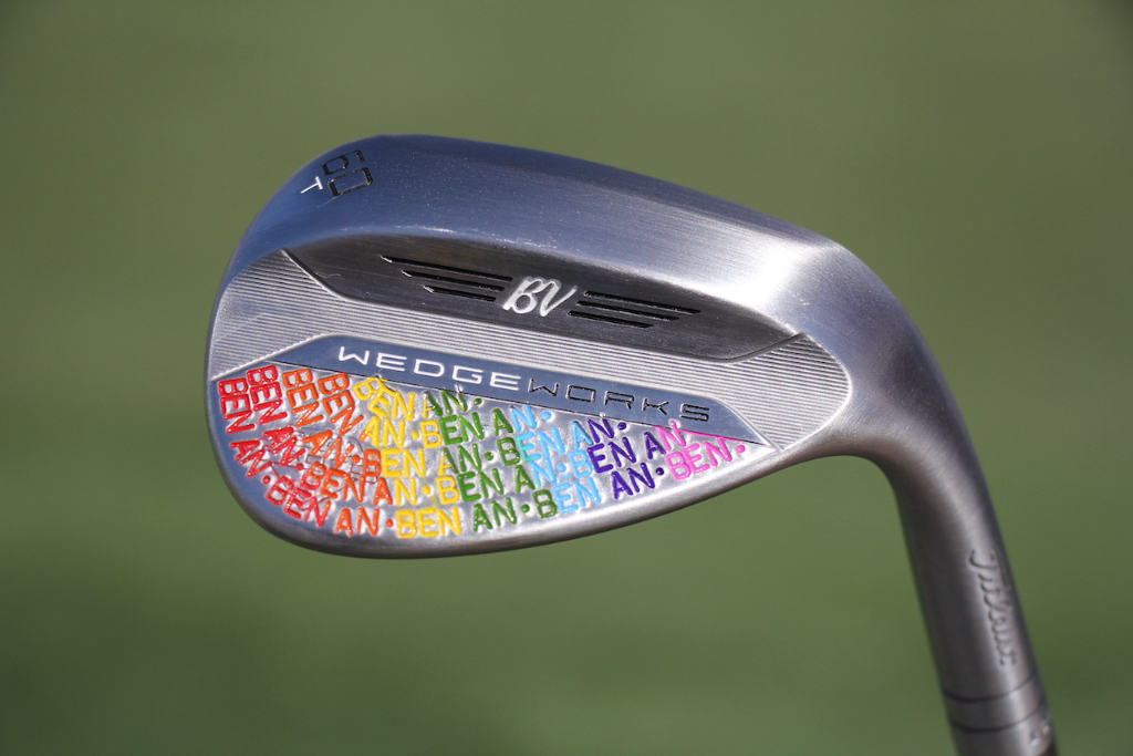 Ben An's custom stamped Vokey - 2021 RBC Heritage - Tour and Pre ...