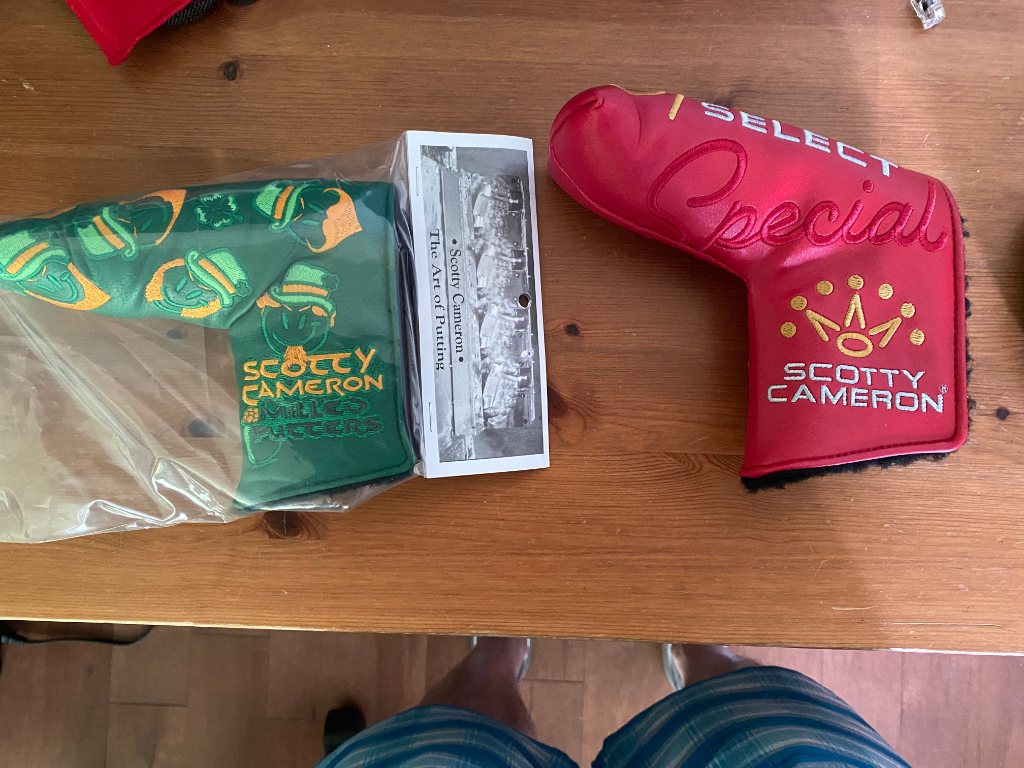 FS Scotty Cameron Special select NP2 33 inch, 2021 ST-Paddy cover and ...