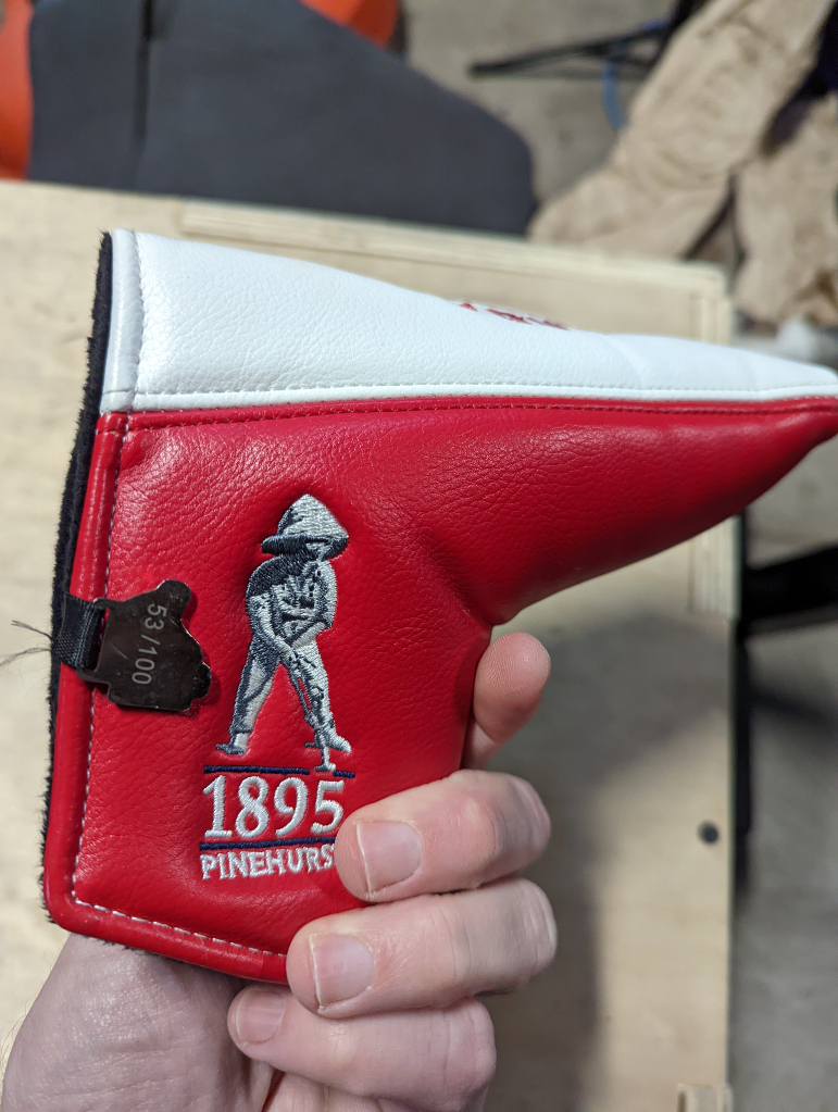 Pinehurst Putter Head Cover Limited Edition - For Sale Archive-For ...