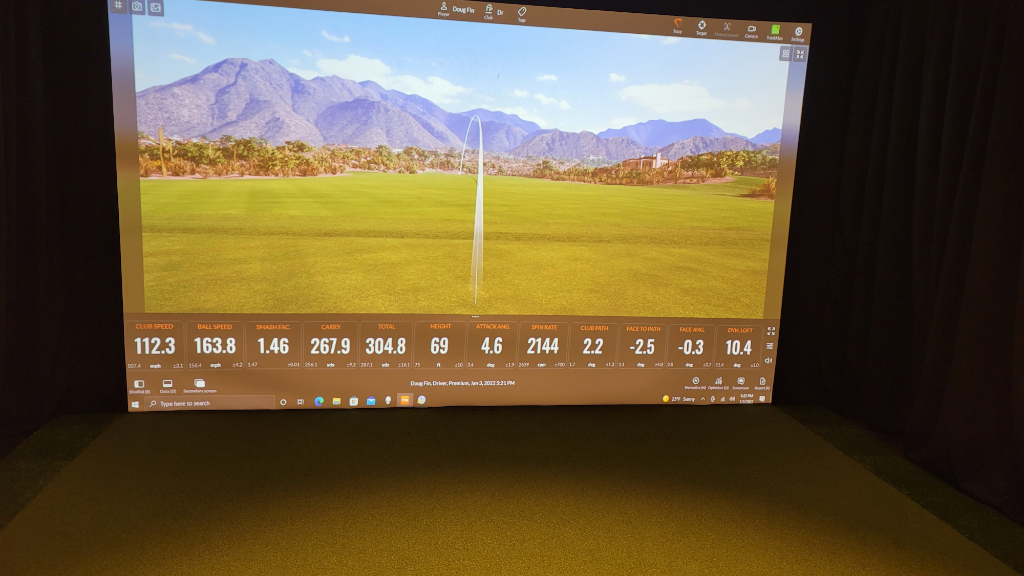 Strange Trackman numbers indoors - Simulators - GolfWRX