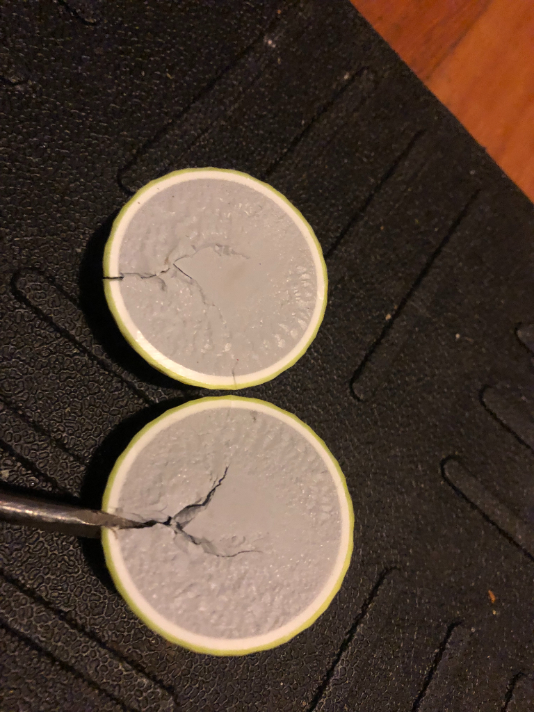 Cracked ball forensics - Golf Balls - GolfWRX
