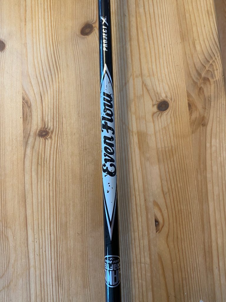 Even Flow Black Hand Crafted Shaft (6.0 (Stiff) 75 gram) w Cobra F9 ...