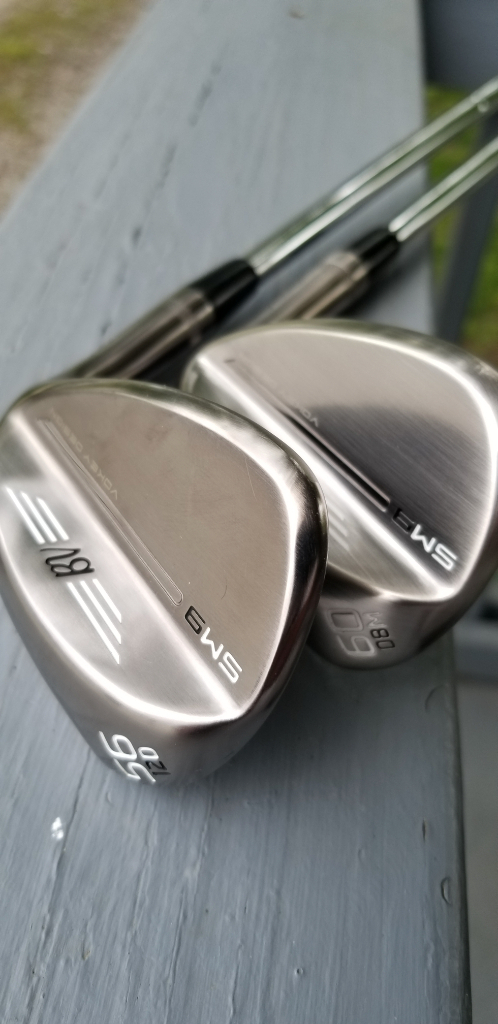 MG3 Tiger Woods Wedges 56* & 60* & Vokey SM9's 56* & 60* Like new ...