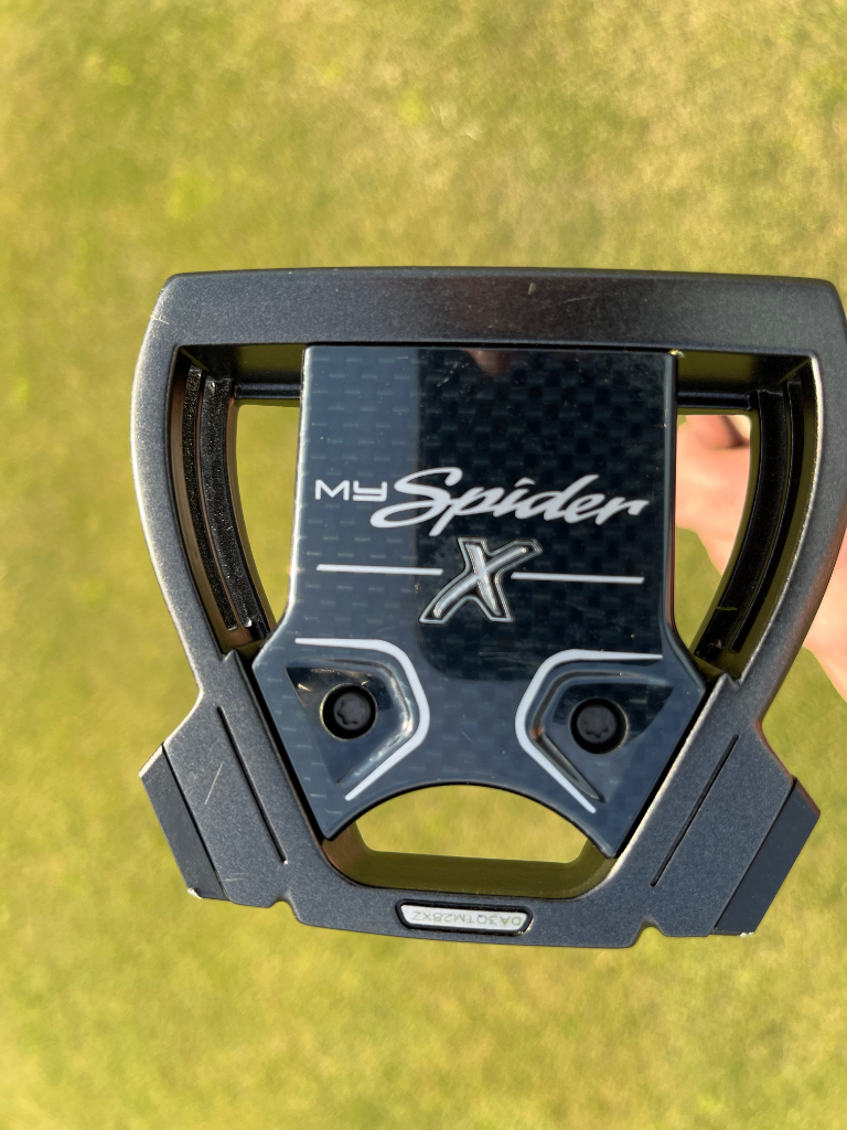 SOLD Taylormade Spider X Custom BLACK Flow Neck Putter 34.5" Mens RH ...