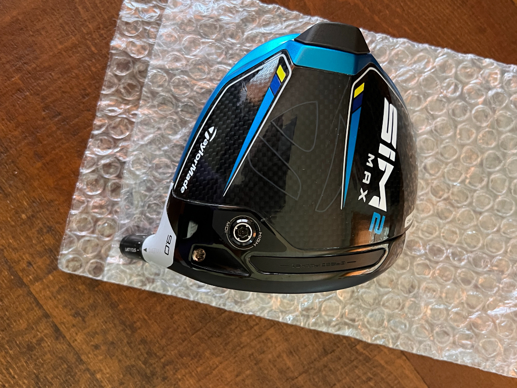 TaylorMade SIM2 Max 9.0* head tour issue, + on hosel, comes with tour ...