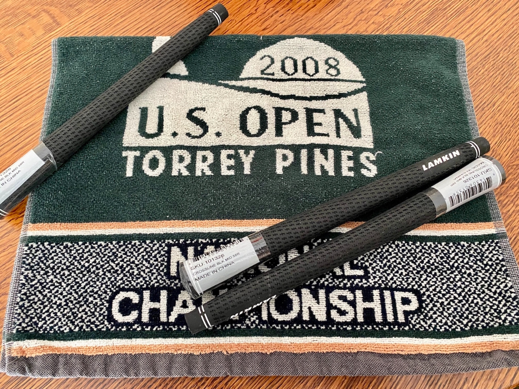 Free to loyal member: 3 Midsize Lamkin grips & vintage 2008 US Open ...