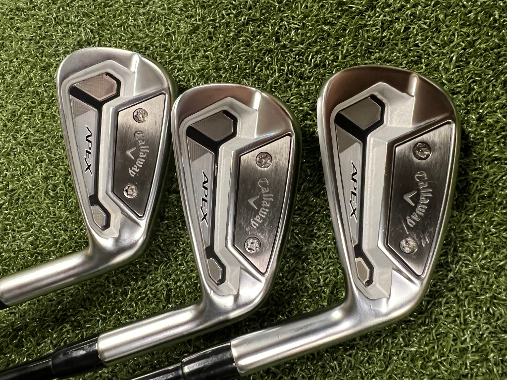 New Callaway Rogue Pro ST Irons 5-AW Steelfiber shafts, Callaway TCB 4 ...