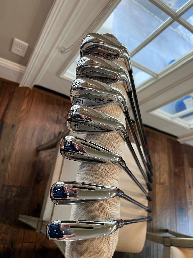 SOLD - Custom Wilson Staff D9 Forged Iron Set 5-Pw, Gw w Black KBS ...