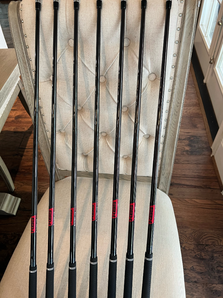 SOLD - Custom Wilson Staff D9 Forged Iron Set 5-Pw, Gw w Black KBS ...