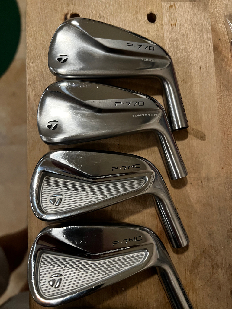 P770/P7MC combo heads with BB&F// Stealth+ 3 wood head - For Sale ...