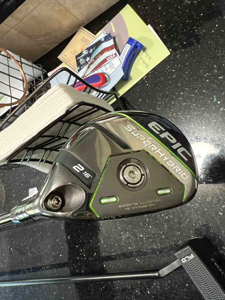Tiger Woods Persimmon, Ping PLD Prime Tyne 4, Epic Super Hybrid - For ...