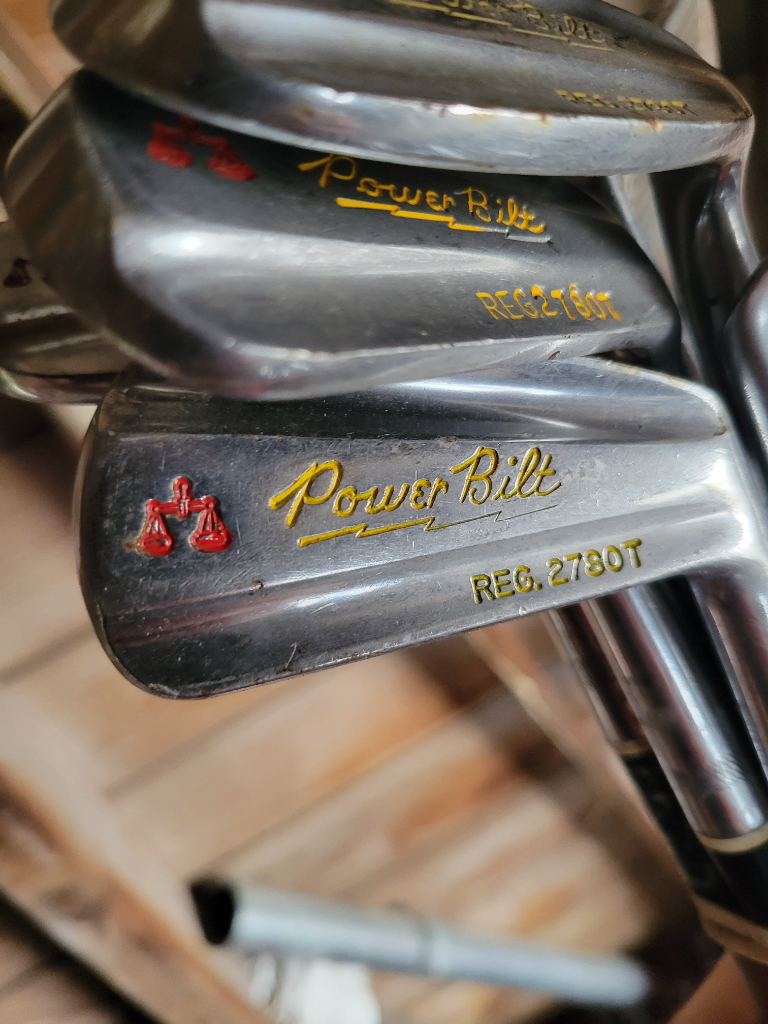 Need help dating these two irons sets - Hickory, Persimmon and Classic ...