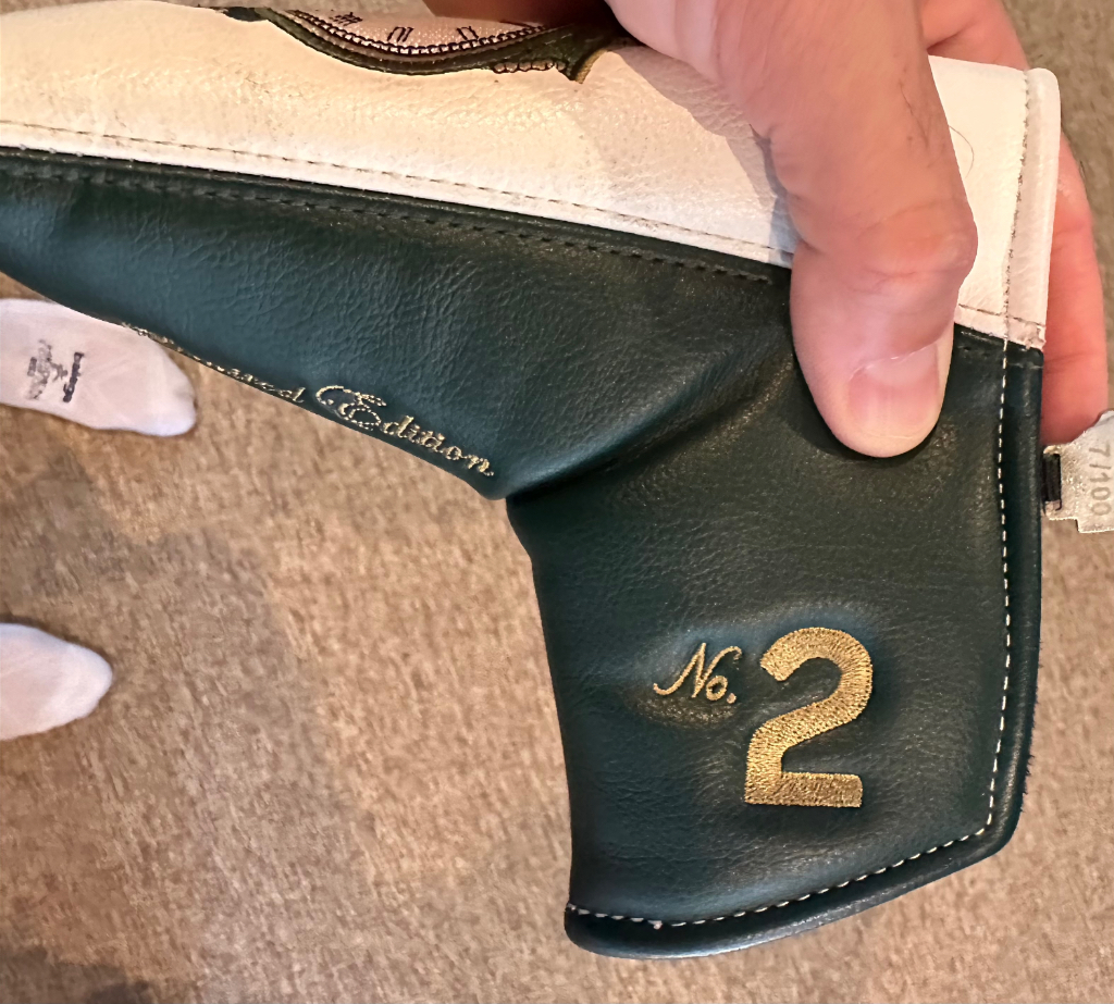 OFFERS WELCOME: 2 Scotty Cameron putters, and a Pinehurst putter cover ...