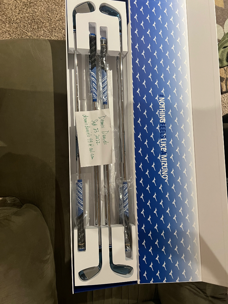 Limited edition blue Mizuno 221’s - For Sale Archive-For Feedback ...