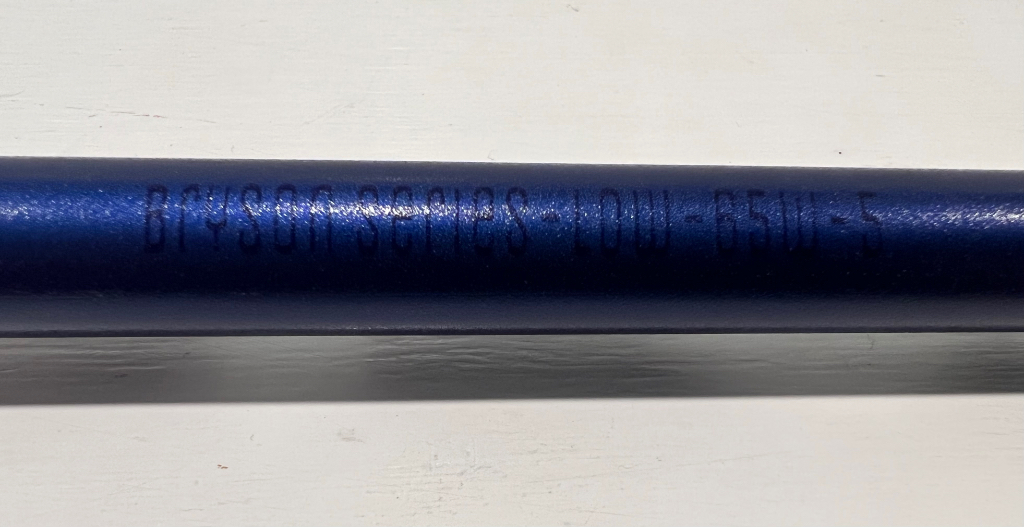 LA GOLF BRYSON SIGNATURE DRIVER SHAFT - 6X - PING - For Sale Archive ...