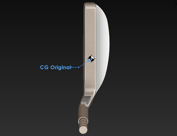 How to shift CG of 8802 putter from heel to center of face? - WRX Club ...
