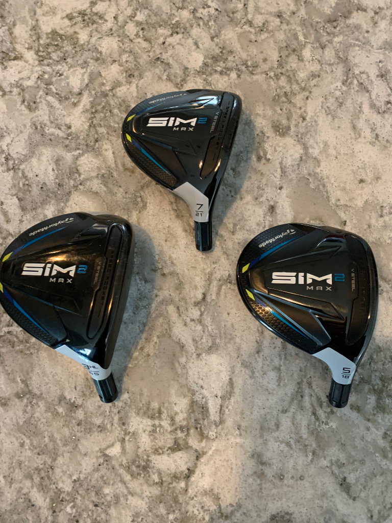 TaylorMade SIM2 Max fairway wood heads (10/7 price drop) - For Sale ...