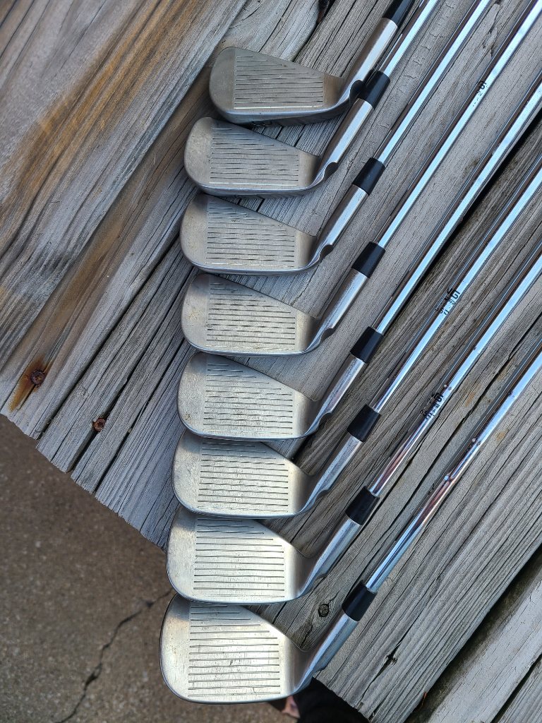 Ping S58 3-PW, Serial # matching, Purple Dot, Std length, Ping ZZ65 ...