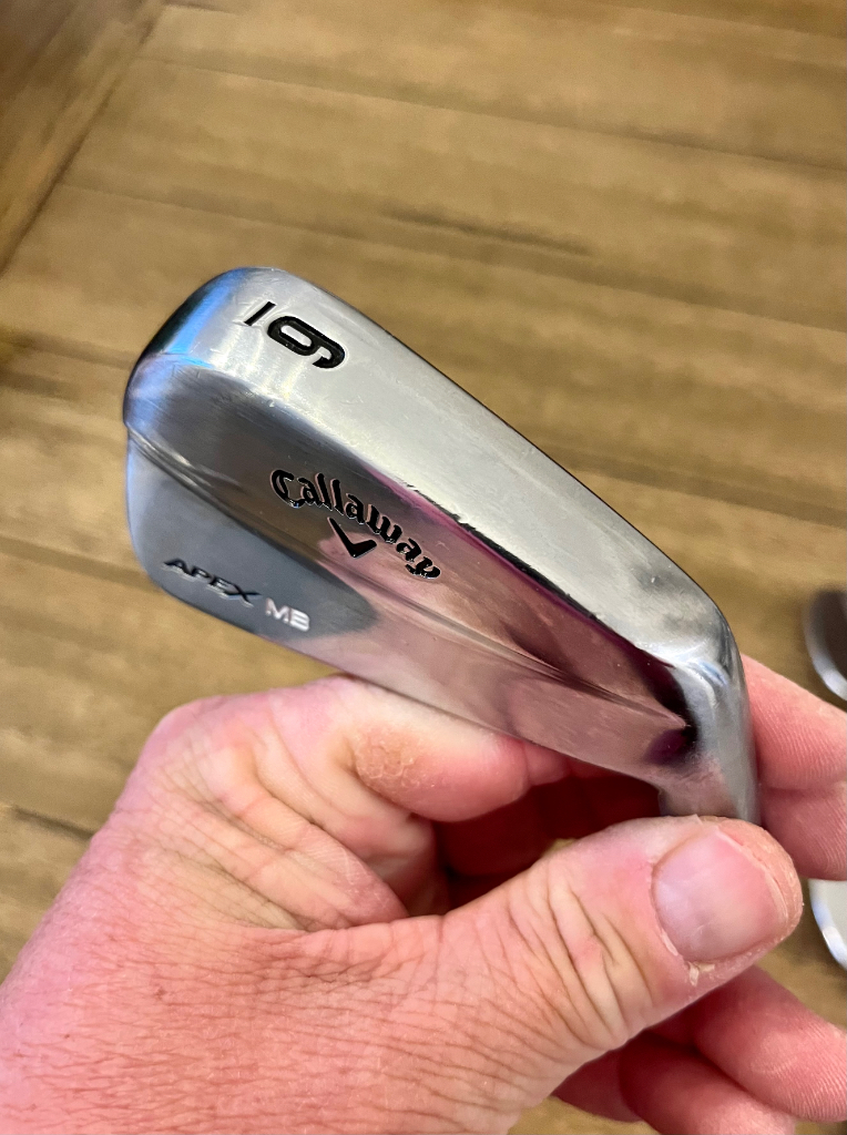 Yep, these are them! The forged by Miura Callaway MB blades! - For Sale ...