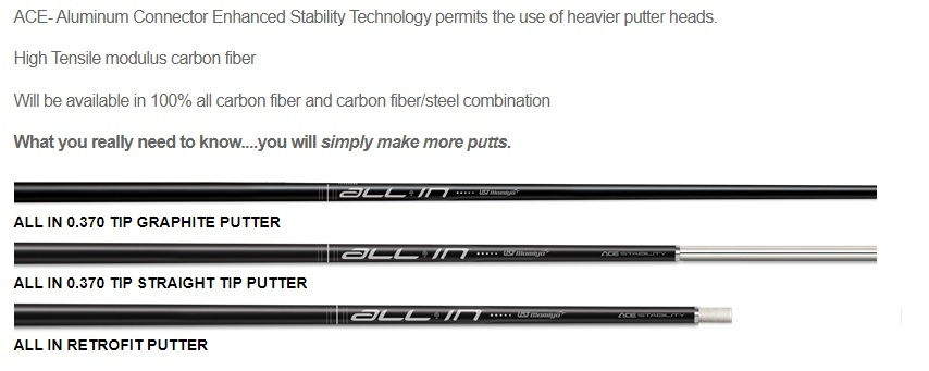 UST Mamiya - All In putter shaft - 2022 WGC Dell Technologies Match ...