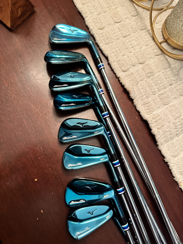 MIZUNO PRO 221 blue 3-pw limited edition SOLD!!! - For Sale Archive-For ...