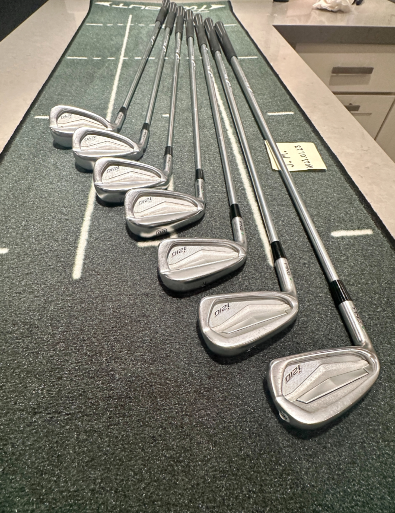 Left Handed Ping i210 Irons, G425 Fairway Wood 5 & 4 Hybrid - For Sale ...