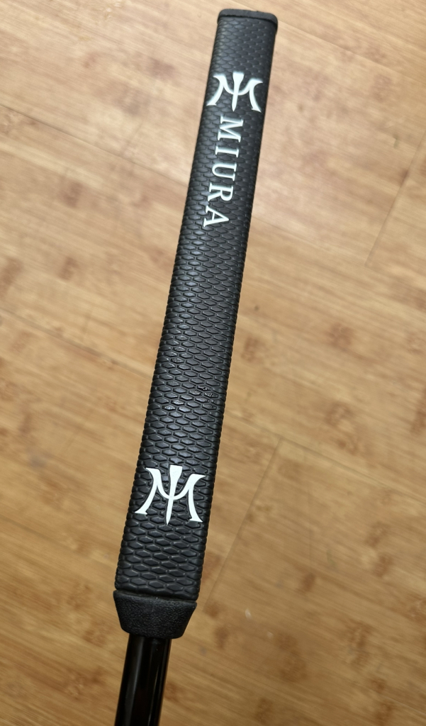 MIURA Putter For Sale! MGP-M3 with KBS Step Shaft / White Muira Head ...
