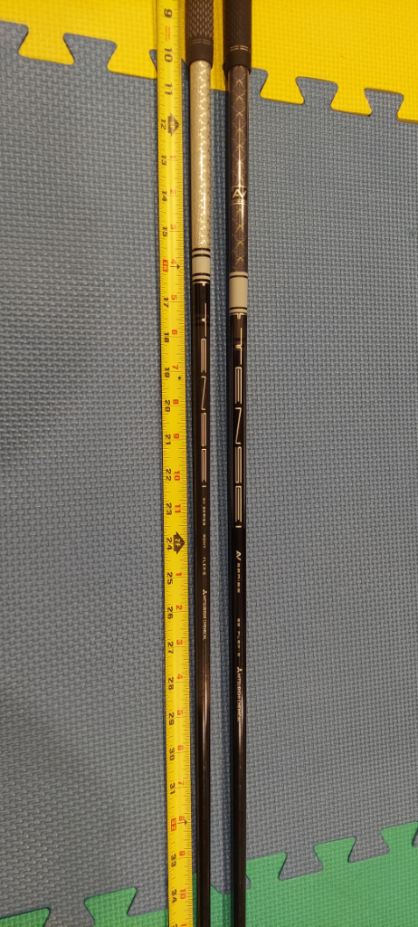 Tensei AV White Cally Driver Shaft w/xlink and Tensei White AV 3hy/di ...