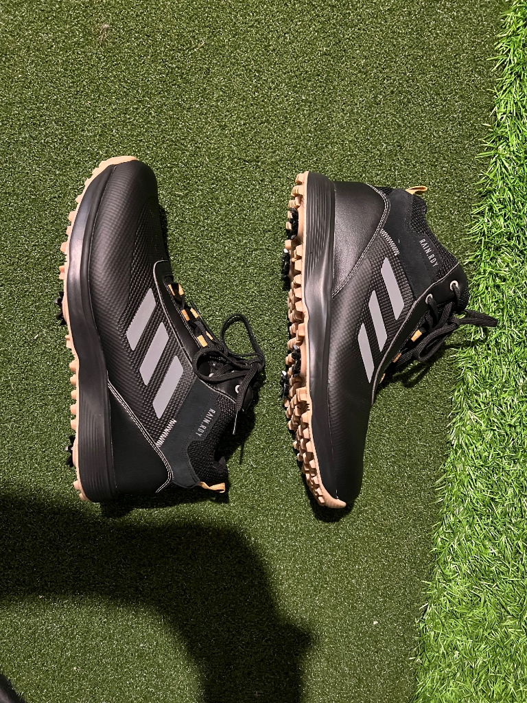 SOLD: Adidas Golf Boots 10.5 & Titleist Black Noir Leather Headcovers ...