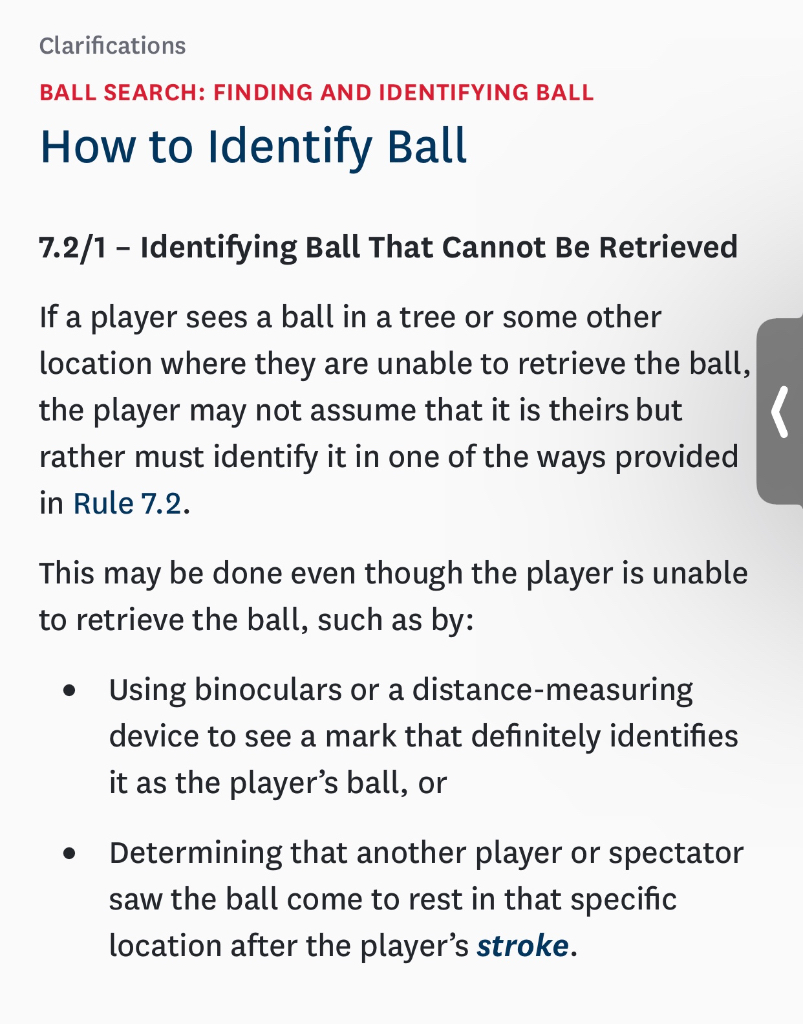 Identifying an unplayable ball? - Rules of Golf and Etiquette - GolfWRX