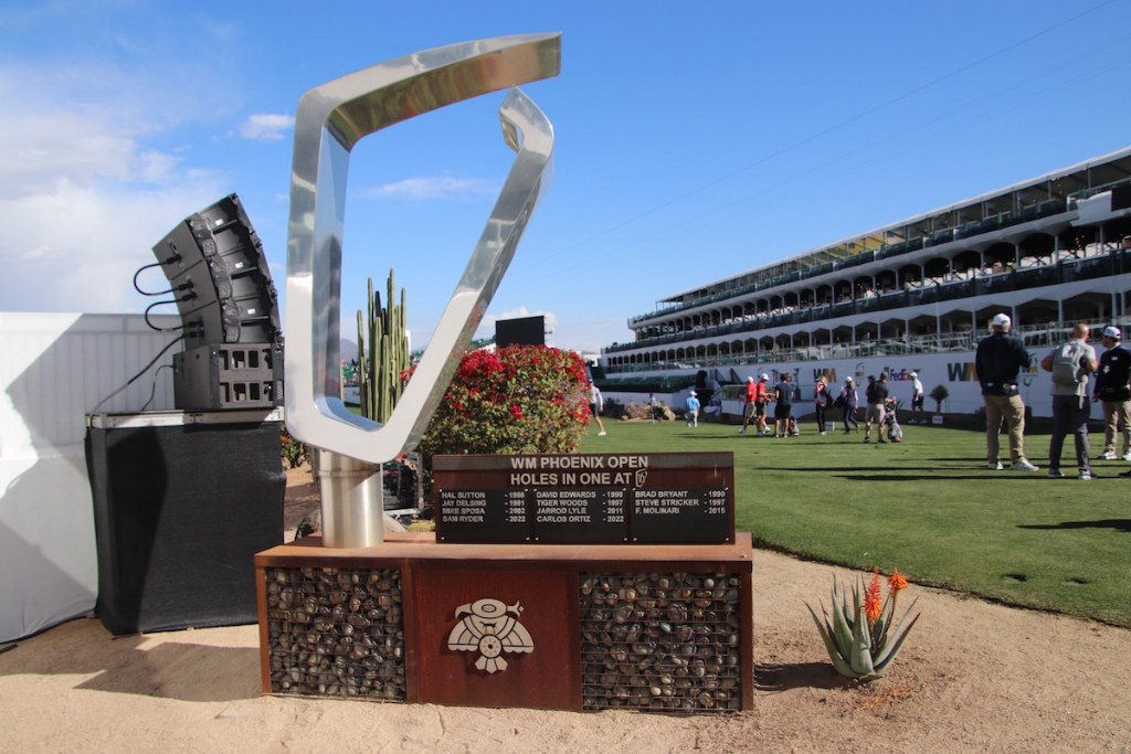 TPC Scottsdale 16th Hole (inside the stadium) – 2023 Waste Management ...