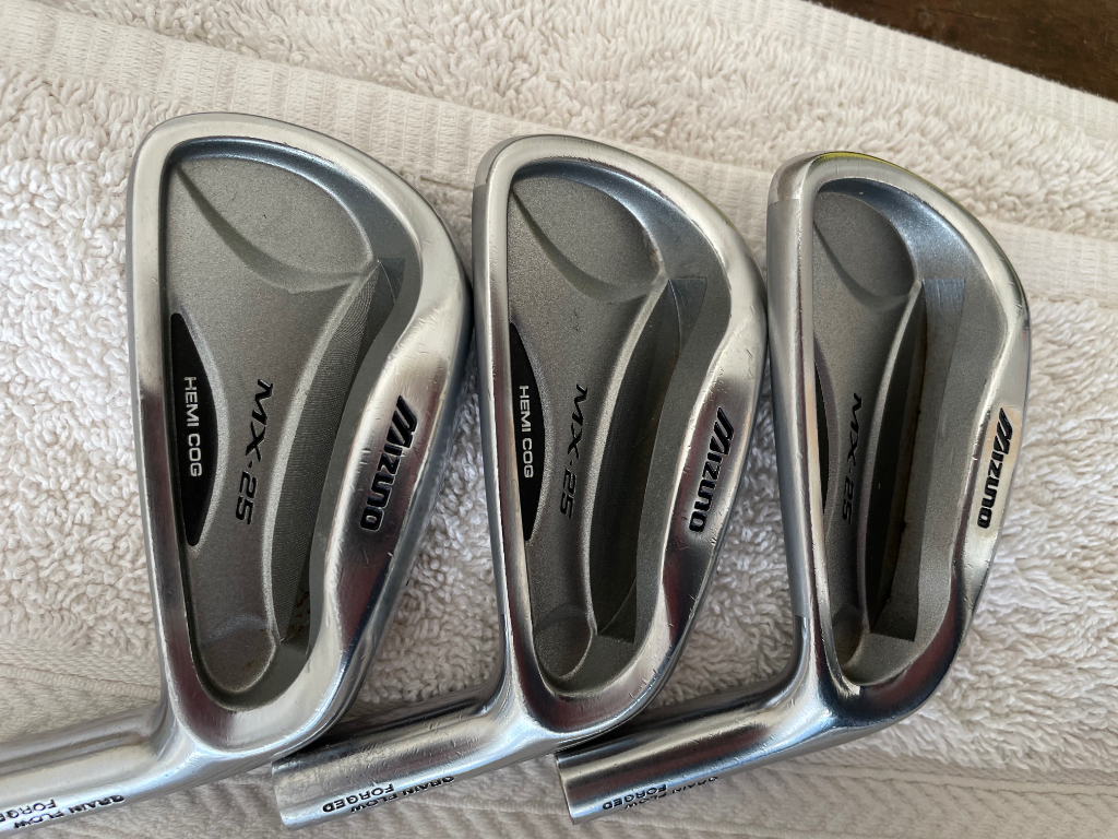 SOLD - Mizuno MX-25 iron heads 4-GW $120.00 - For Sale Archive-For ...