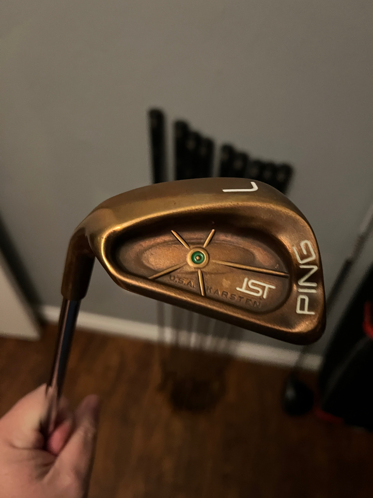 Mint Ping Isi copper iron set 3-lw green dot stiff - For Sale Archive ...