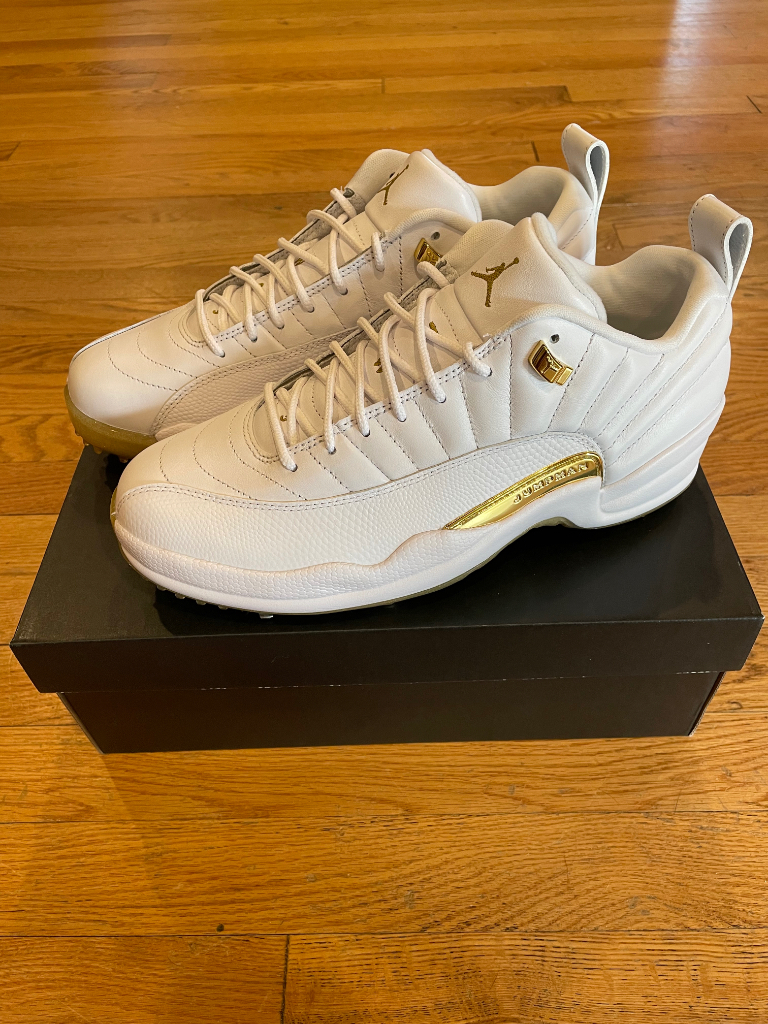 Jordan Golf Shoes - White 11’s & Masters 12’s - For Sale Archive-For ...