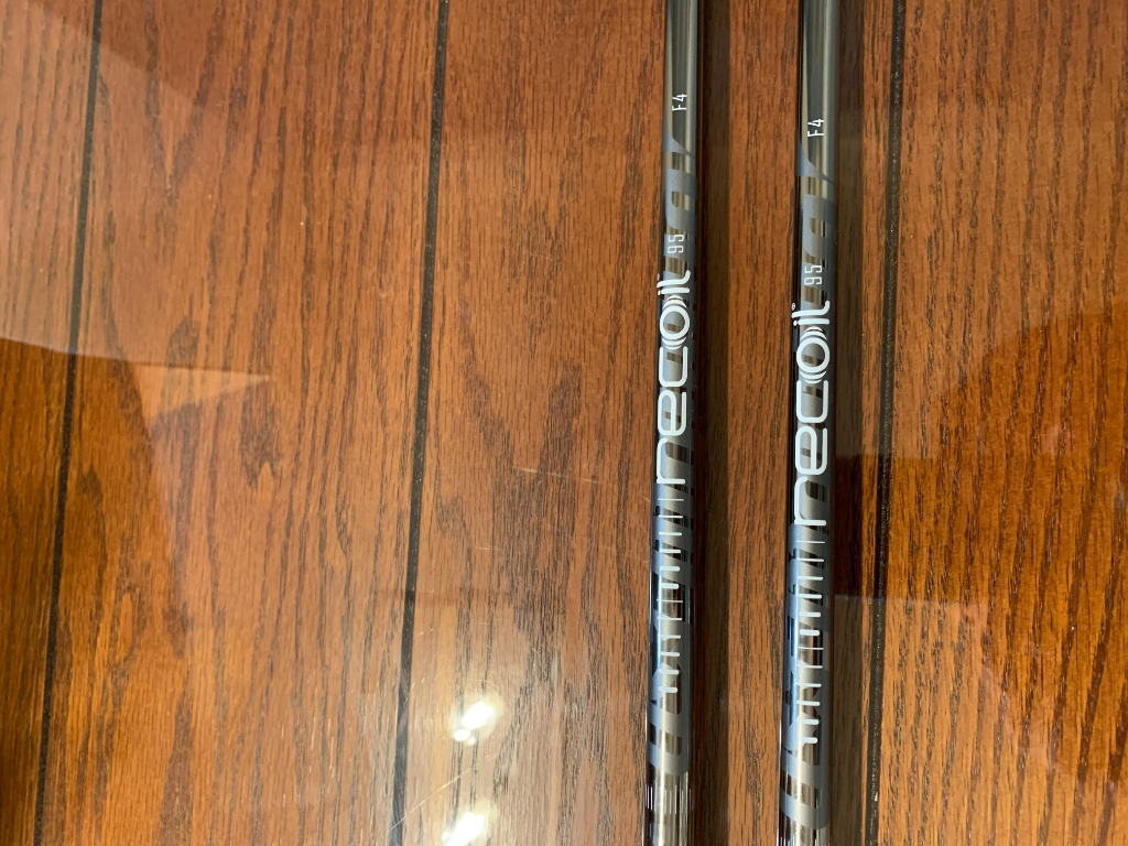 Mizuno JPX Fli-Hi Hybrids 4 and 6, Recoil 95 F4 (stiff) Shafts - For ...