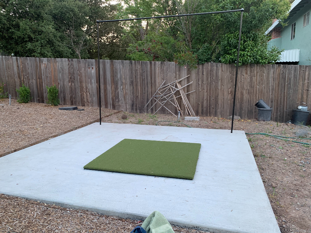 DIY Backyard Hitting Area Build / Netting Question - Simulators - GolfWRX