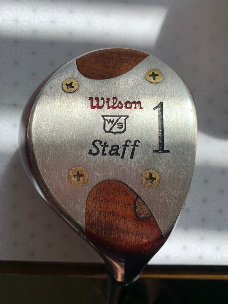 Wilson Tour Block persimmon - Hickory, Persimmon and Classic Clubs ...