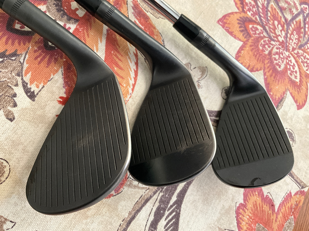 Set of Callaway Jaws Raw wedges-50 bent to 49, 54, and 60 bent to 59 ...