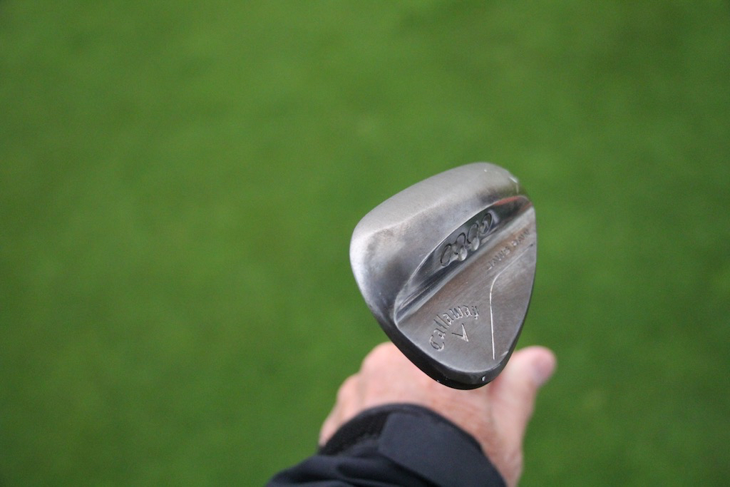 Chris Kirk's custom Callaway Jaws Raw wedge - 2023 Rocket Mortgage ...