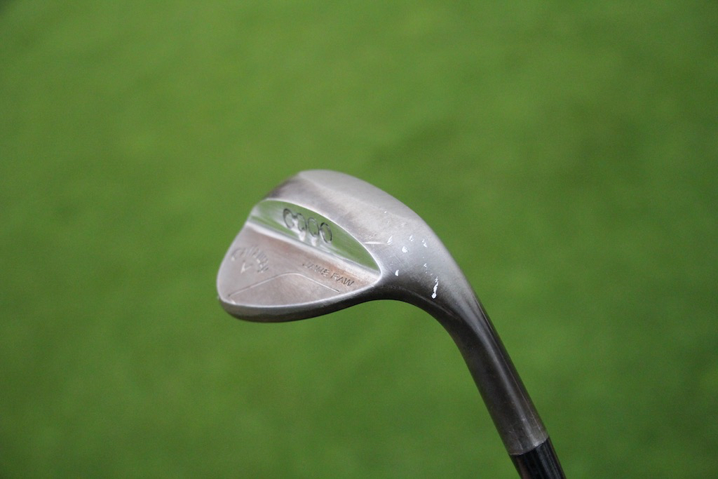 Chris Kirk's custom Callaway Jaws Raw wedge - 2023 Rocket Mortgage ...