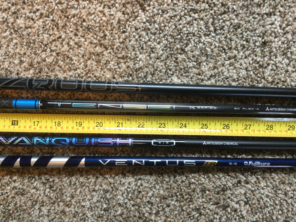 High End Driver Shafts - For Sale Archive-For Feedback Reference - GolfWRX